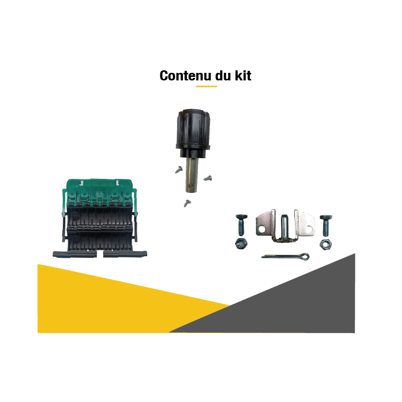 Kit traditionnel pour volet roulant